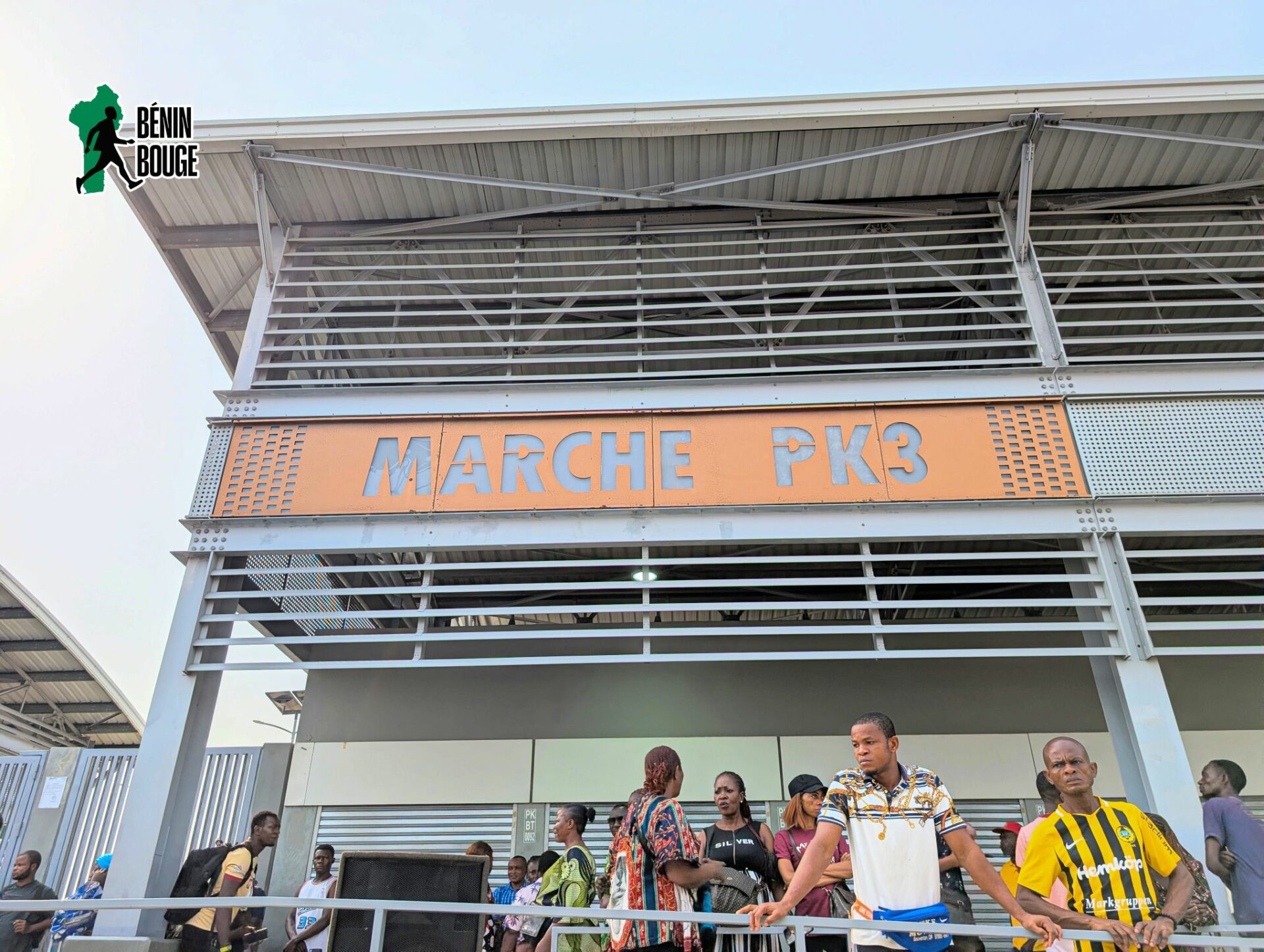 Inauguration du marché de PK3 à Cotonou - Arte Charpentier
